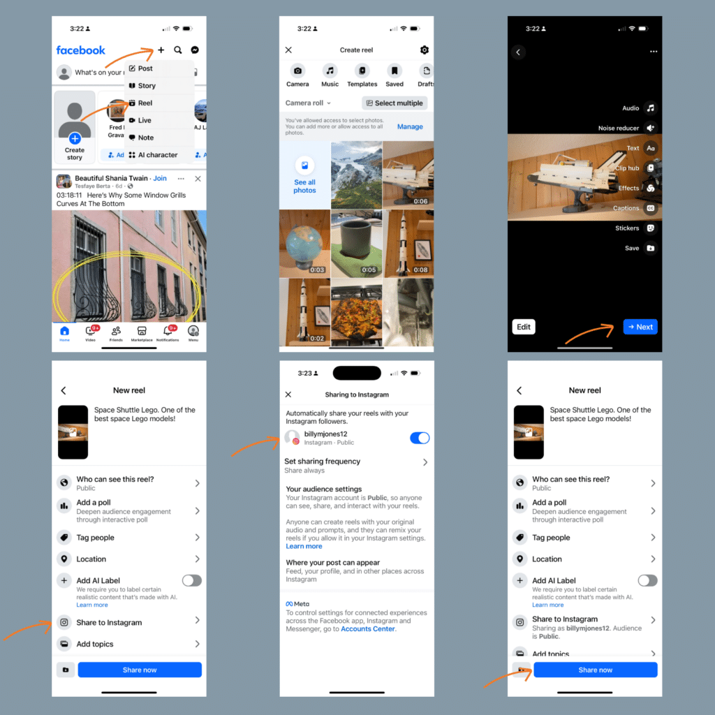 How to share a Facebook post to Instagram - Guide 2025