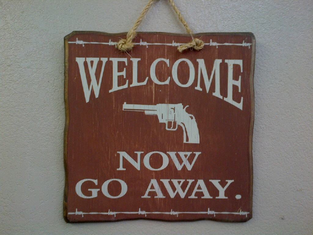 Which Welcome Sign Do You Like? 9 of the Best and Worst